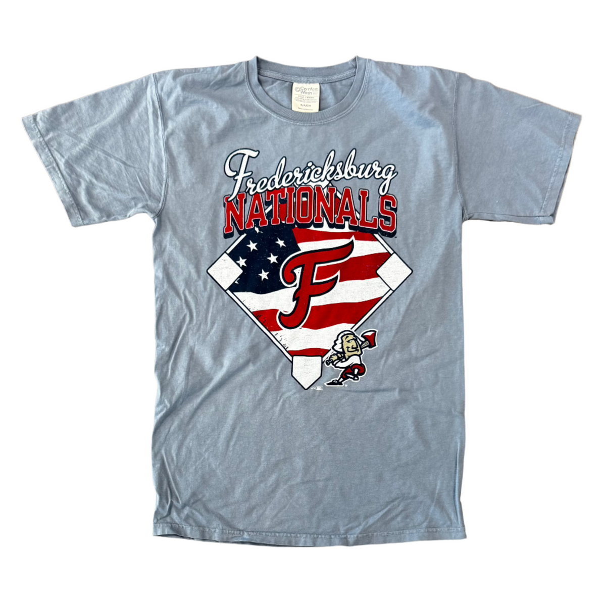 FredNats CW Flag Field Tee – Fredericksburg Nationals Official Store