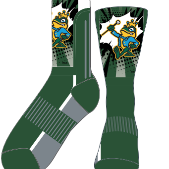 FredNats FBF Frogs Socks – Fredericksburg Nationals Official Store